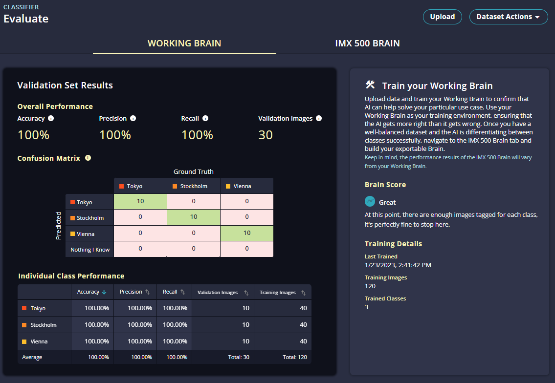Brain Builder for AITRIOS